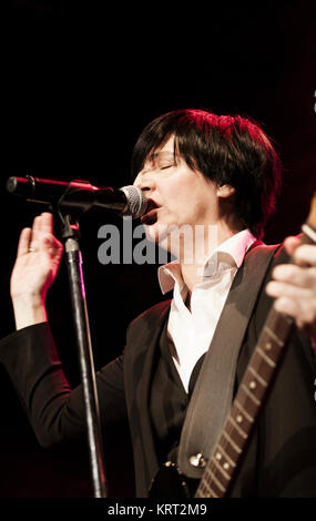 Sharleen Spiteri, lead singer of the rock band Texas, performs on stage ...