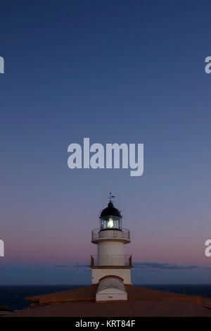 Lighthouse of the Cap de Creus Natural Park, the westernmost point of ...