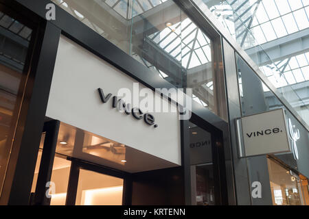 A Vince store in the Brookfield Place mall in New York on Wednesday ...