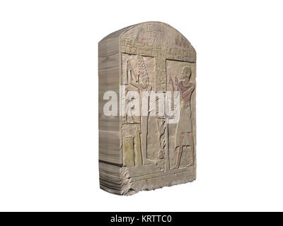 egyptian stone tablet released Stock Photo - Alamy