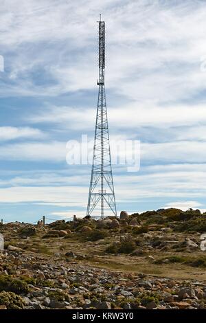 Electric antenna and communication transmitter tower in a european ...