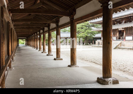Entasis Pillars, Horyuji temple, Ikaruga Town, Ikoma District, Nara ...
