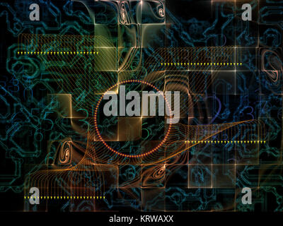 Realms of Technology Links Stock Photo - Alamy