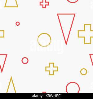 Seamless ornament. Modern dotted colored background. Geometric modern ...