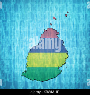 mauritius, map, atlas, map of the world, travel, africa, archipelago ...