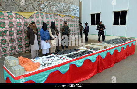 Seized armed which recovered from Gulistan area of Balochistan during ...