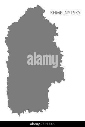 Map of Ukraine, division regions, Khmelnytskyi Stock Photo - Alamy