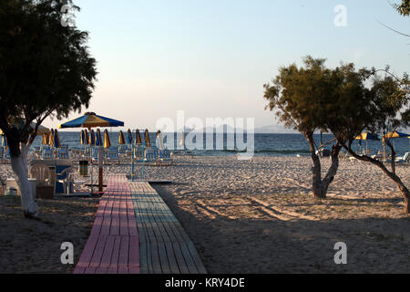 Greece. Kos island. Tigaki beach Stock Photo - Alamy