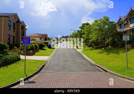 Modern suburban houses in Australia Stock Photo - Alamy