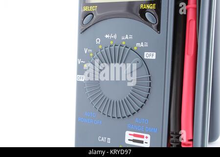 Digital multimeter selector knob Stock Photo - Alamy