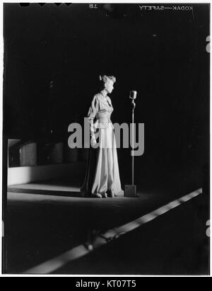 A portrait of singer June Christy, captured in 1947 or 1948, reflecting ...