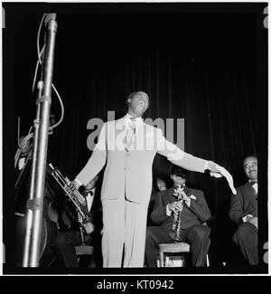 This iconic photograph captures Louis Armstrong and Velma Middleton ...