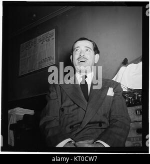A portrait of Tony Parenti taken at Jimmy Ryan's Club in New York City ...