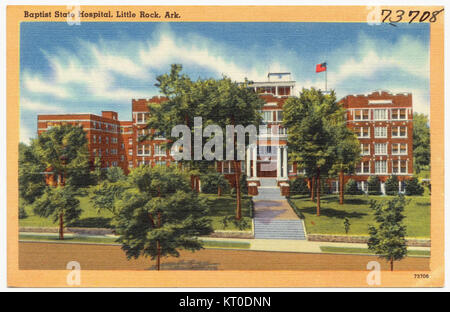 Baptist State Hospital, Little Rock, Ark. , Hospitals, Tichnor Brothers ...