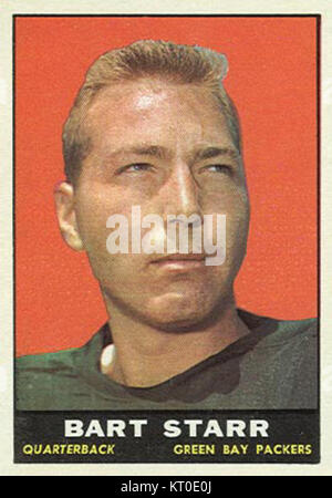 Bart Starr, a legendary American football quarterback, is remembered for his exceptional career ...