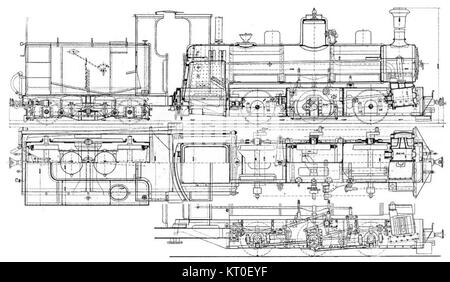 The 'BHStB IIIa5' is a technical drawing (Typenskizze) representing a ...