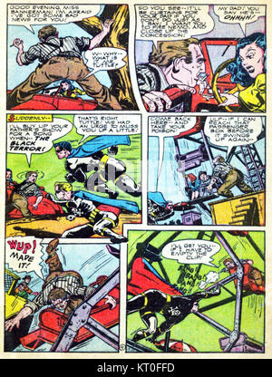 Black Terror was a superhero character introduced in 1941 by the Nedor ...