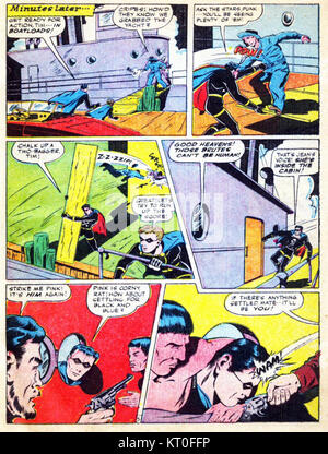Black Terror, a superhero from the golden age of comics, was known for ...