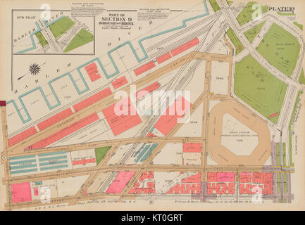 New Map of the Borough of the Bronx, City of New York . 1900 ...
