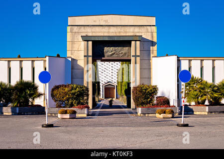 Town of Grado graveyard landmark Stock Photo - Alamy