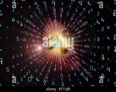 Realms of World of Numbers Stock Photo - Alamy