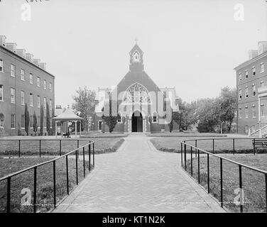 Dahlgren Chapel, located at Georgetown University in Washington, D.C ...