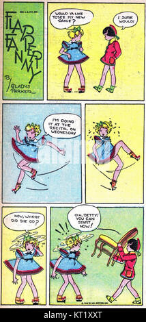 'Flapper Fanny' is a character from a 1920s comic strip series, known ...