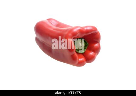 Fresh Capsicum isolated against a plain background Stock Photo - Alamy
