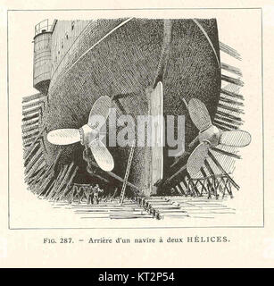 This image shows a ship propeller used for shipbuilding during World ...