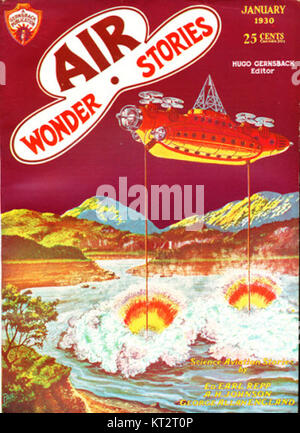 Wonder Stories, a 1930s science fiction magazine, was a significant ...