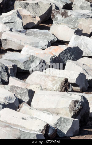 The volcanic rocks in a sicilian quarry Stock Photo - Alamy