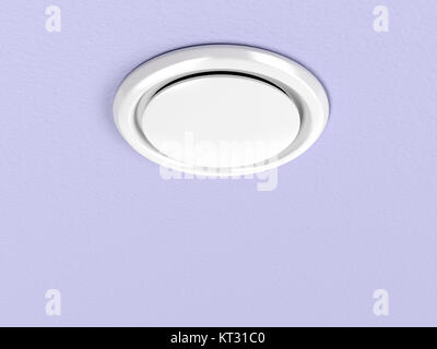 Ceiling air ventilation and wall fan coil unit diagram Stock Photo - Alamy