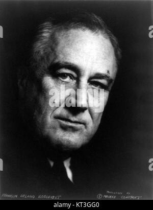 Franklin D. Roosevelt (FDR), the 32nd President of the United States ...