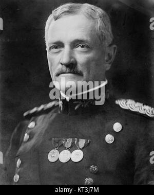 A portrait of General John J. Pershing, a prominent military leader ...