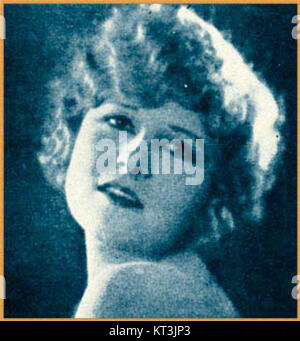 American Film Actress Allene Ray, Head and Shoulders Publicity Portrait ...