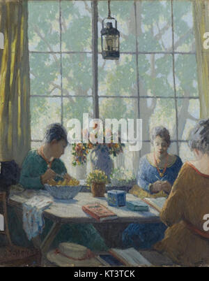 In the Studio by George J. Stengel, c. 1935 Stock Photo - Alamy