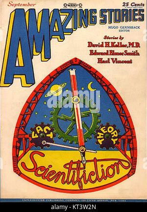 Amazing Stories was a popular science fiction magazine in the 1930s ...