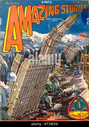 The 'Amazing Stories' magazine, first published in 1951, is a key ...