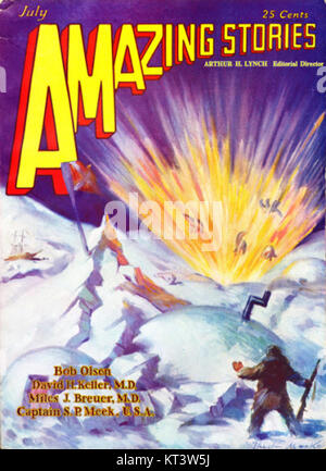 *Amazing Stories*, first published in 1938, was a prominent science ...