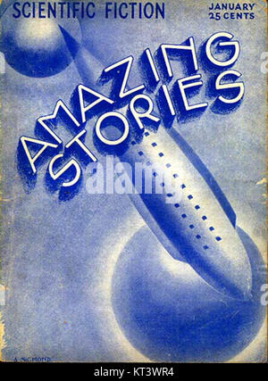 Amazing Stories, published in 1933, was a pioneering science fiction ...
