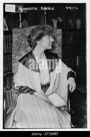Jeannette Rankin was a pioneering American politician who made history ...