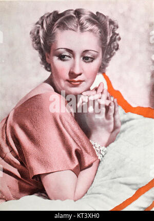 Magazine cover of 'Stars of the Photoplay' featuring actress Laurette ...