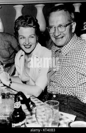 Jo Stafford, a celebrated American singer, is captured in this 1946 ...