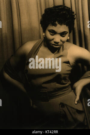 A portrait of renowned soprano Leontyne Price, taken during her ...