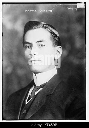 President Manuel Quezon, leader of the Philippine Commonwealth ...
