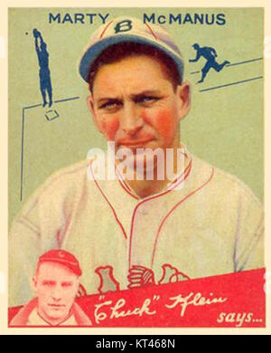 A 1934 Goudey baseball card featuring Mark Koenig, highlighting his ...