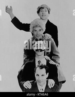 Chico Marx, Harpo Marx & Groucho Marx Film A Day At The Races (1937 ...