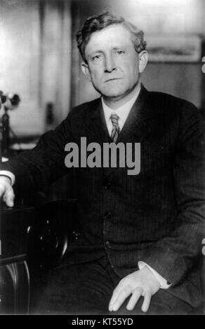 Morris Sheppard, a prominent Texas politician, captured in a portrait ...