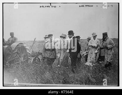 Mrs. Anna Dike & Anne Morgan Stock Photo - Alamy