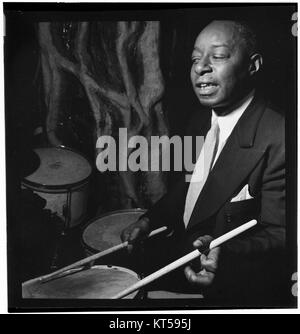 This portrait captures legendary jazz drummer Buddy Rich at the Arcadia ...